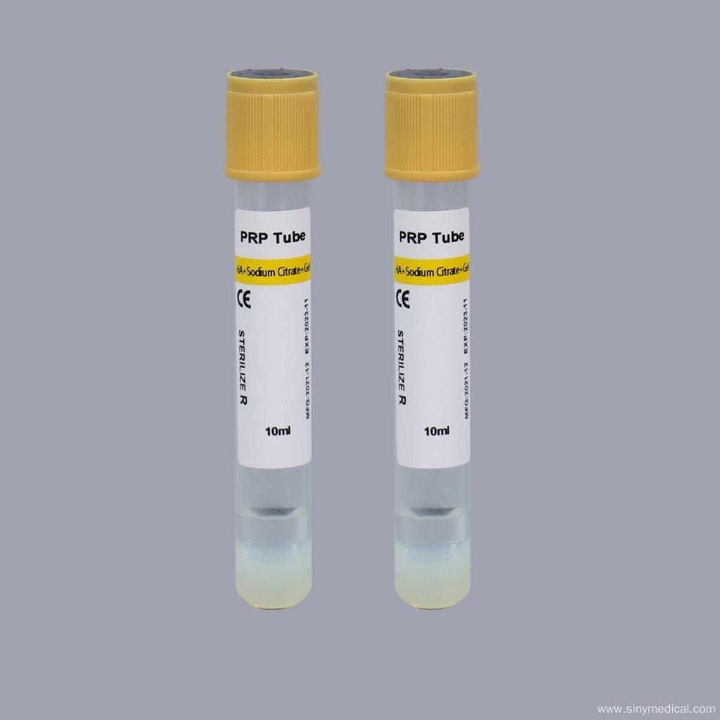 Vacuum Pet Glass Blood Collection Tube PRP Tubes
