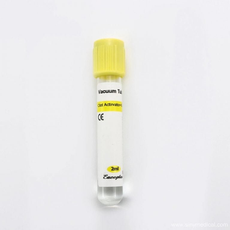 Yellow Top Vacuum Tubes - Streamlined Sample Collection