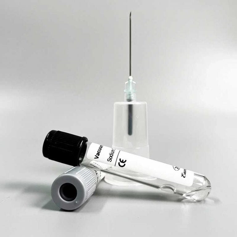 Collection Process with 21G Multi-Sample Venous Blood Needle