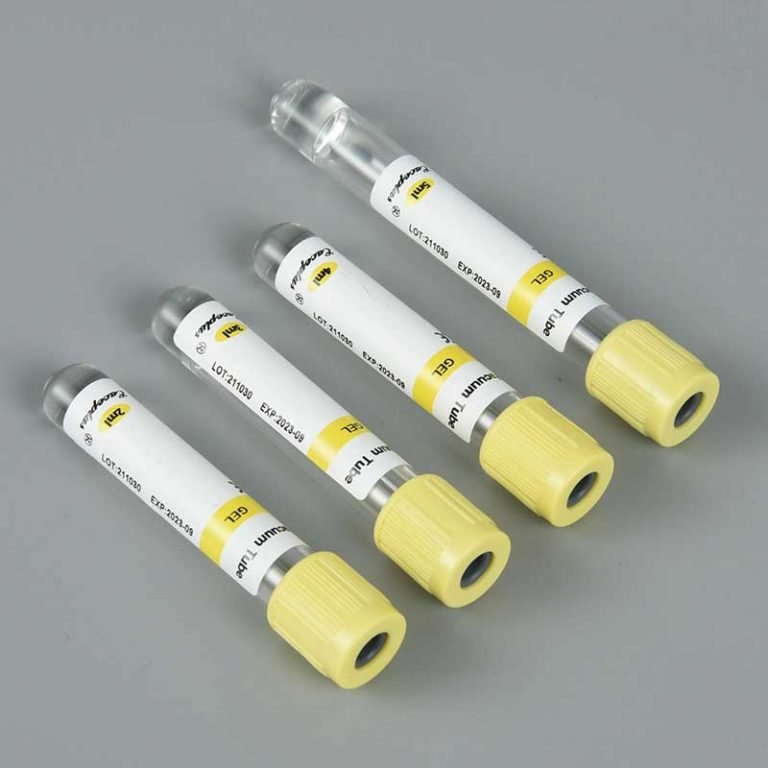 Yellow Cap Vessels for Coagulant Blood Collection - Siny