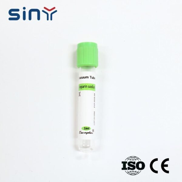Blood Collection with 2ml Sodium Heparin Tubes