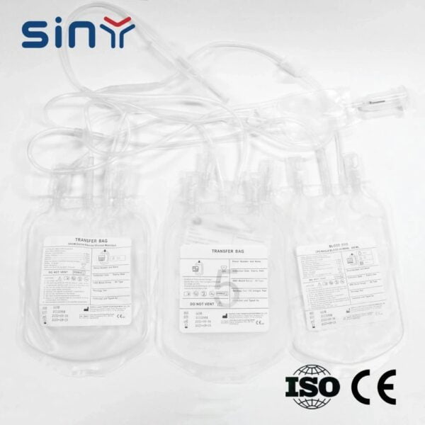 Medical Grade Triple Blood Bag for Safe Blood Storage