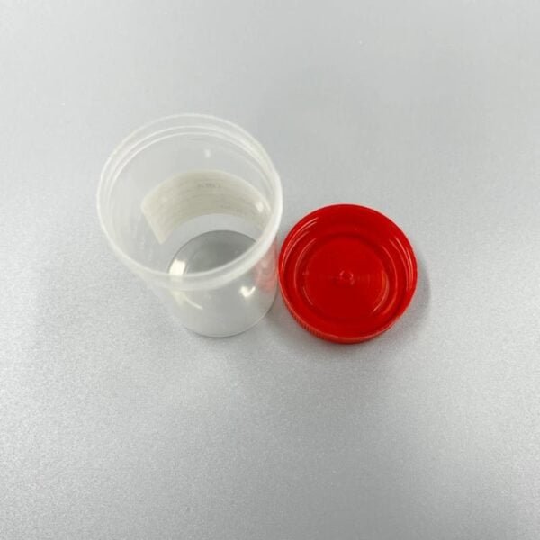 Professional Disposable 40ml Urine Container with Screw Cap