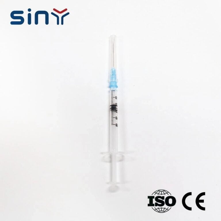 Retractable Single-Use Safety Syringe - Sinymedical