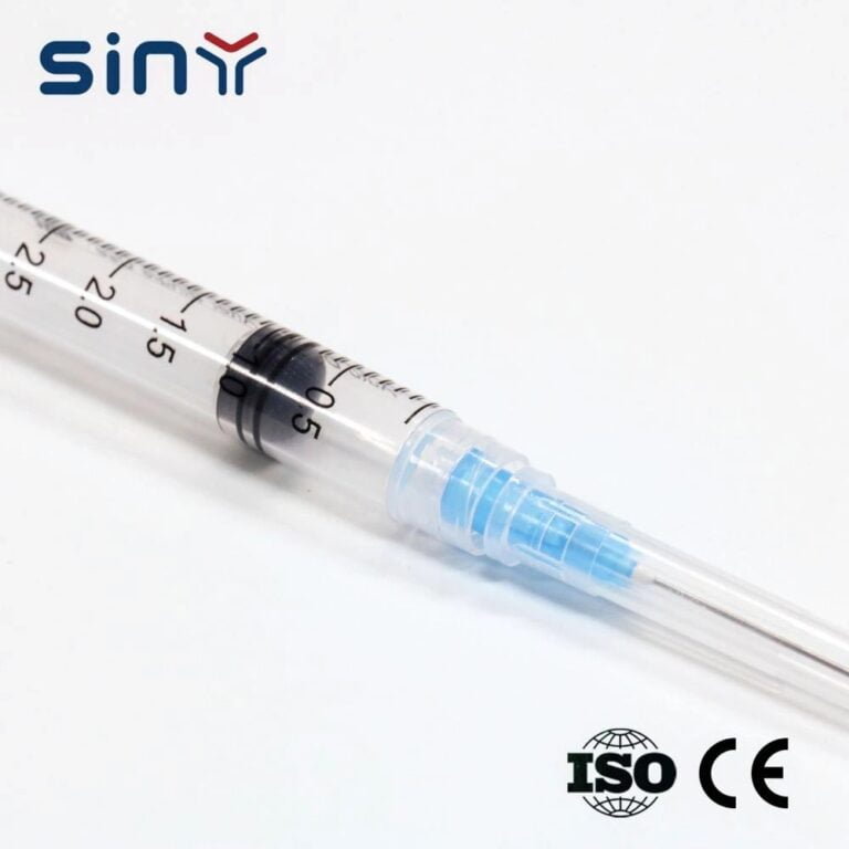 Retractable Single-Use Safety Syringe - Sinymedical