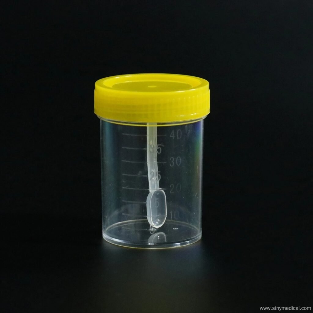 Siny Medical Plastic Disposable Stool Container