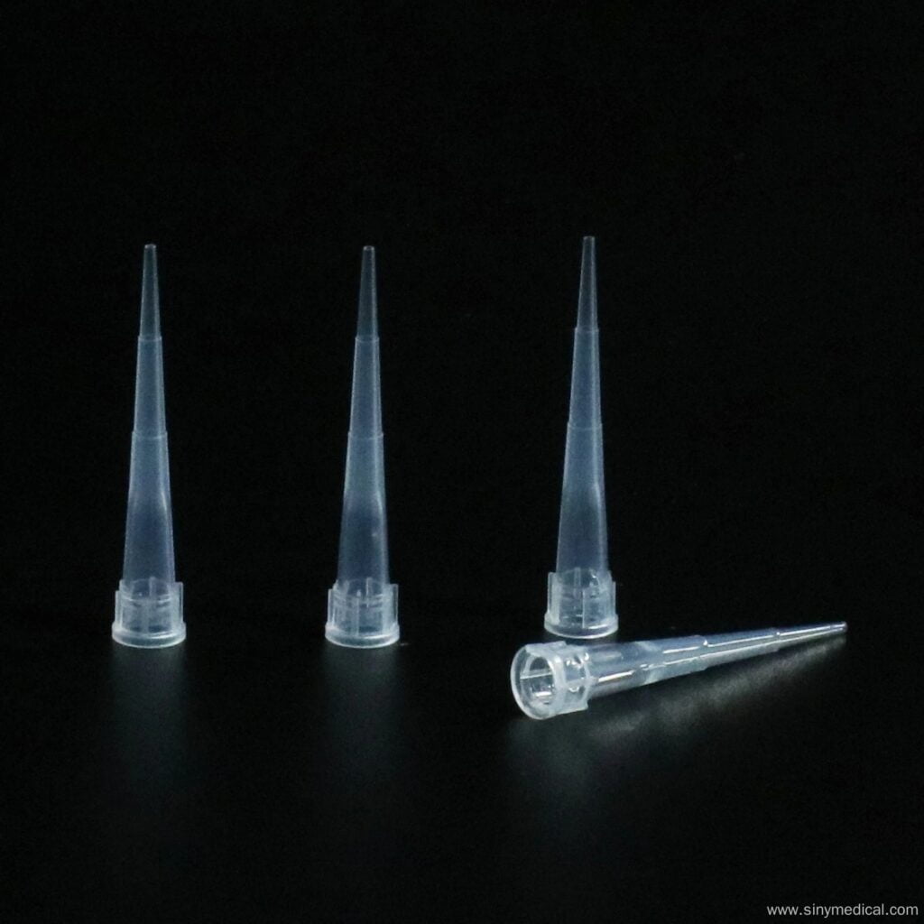 Plastic Eppendorf Filter Tip Disposable Pipette Tips