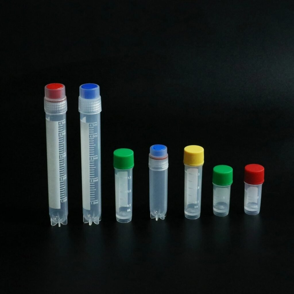 Siny Polypropilene Lab Plastic Frozen Test Tubes