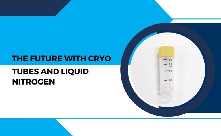 Future with Cryo Tubes and Liquid Nitrogen at Sinymedical