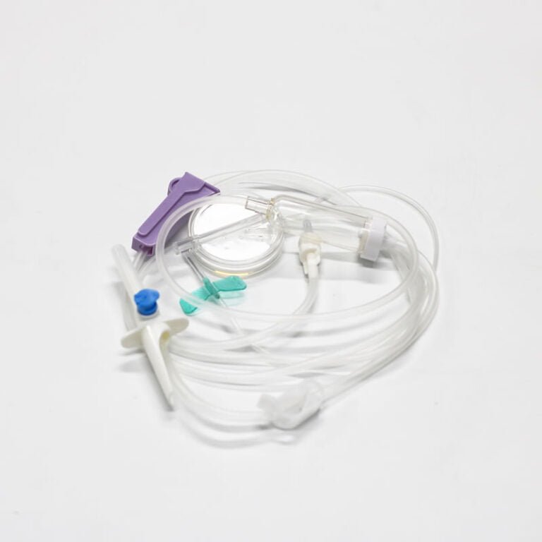 Sterile IV Set Disposable Syringe Needle Medical Infusion Set - Blood ...