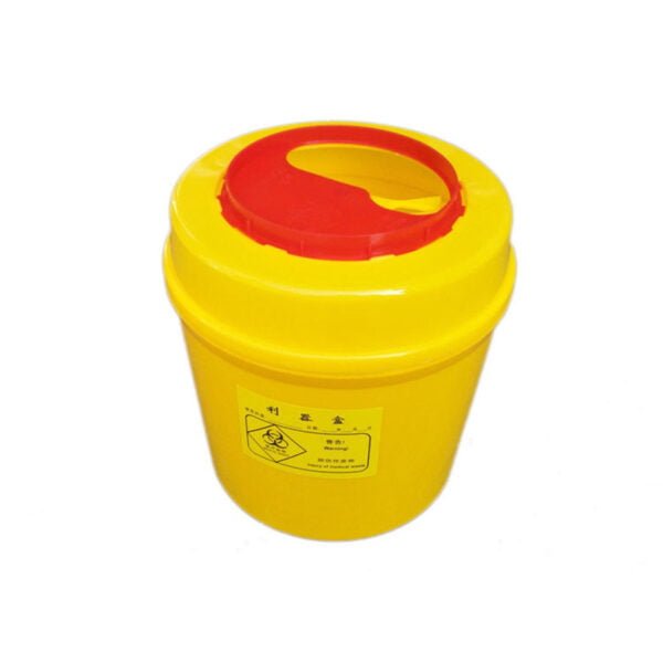 Plastic Disposable Safety Box Medical Sharp Container For Syringe ...