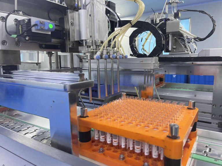 Medical Vacuum Blood Collection Tube Assembly Machine | Siny