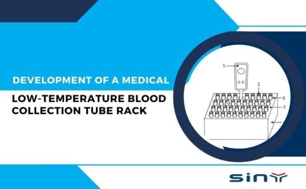 A Medical Low-Temperature Blood Collection Tube Rack