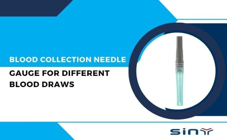 Blood Collection Needle Gauge for Different Blood Draw Types