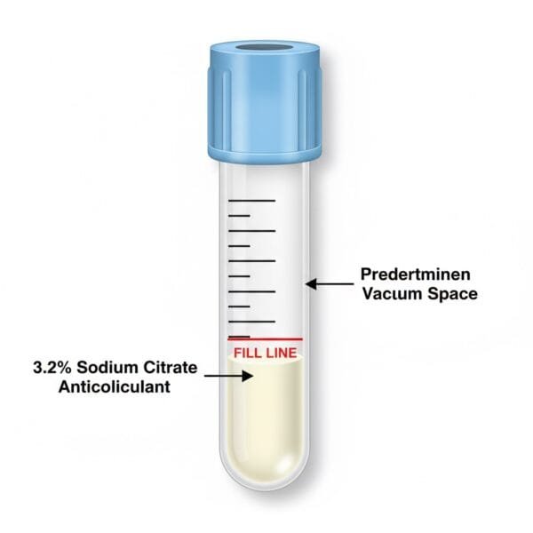 Sodium Citrate Tube Short Draw: Impact on Test Results