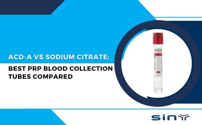 ACD A vs Sodium Citrate Best PRP Blood Collection Tubes - Blood ...