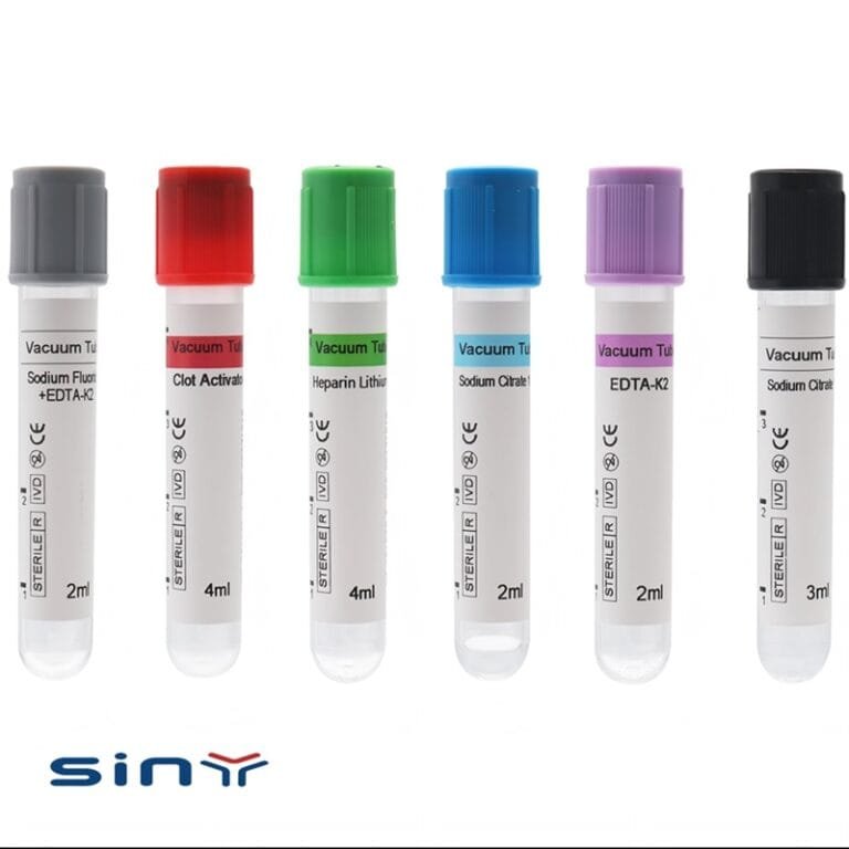Siny Medical Vacuum Blood Collection Tubes | CE/ISO Certified