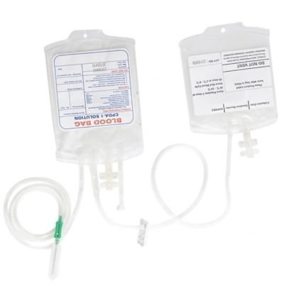 Double Blood Bags for Safe and Efficient Blood Collection